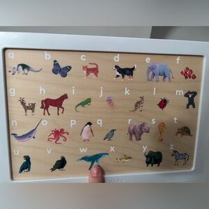 LOVEVERY | Toys | Letter Sounds Animal Puzzle Brown | Poshmark